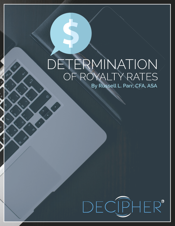 Download the Determination of Royalty Rates | Innovation Asset Group